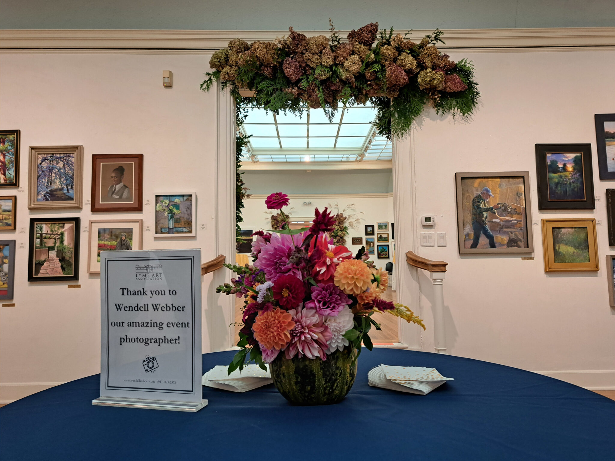 P2P 2024 Reception Images – Lyme Art Association