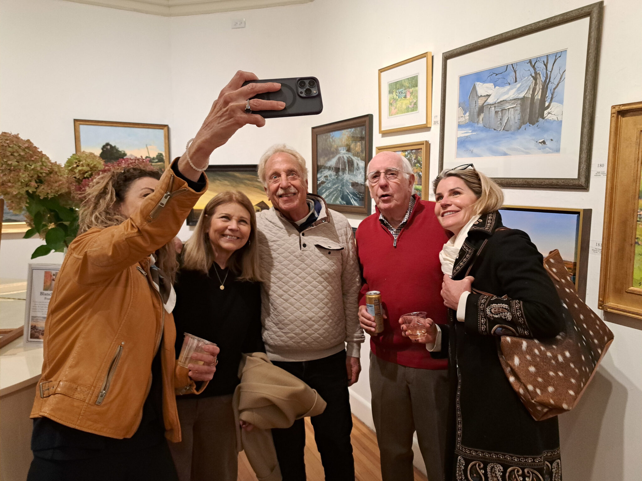 P2P 2024 Reception Images – Lyme Art Association
